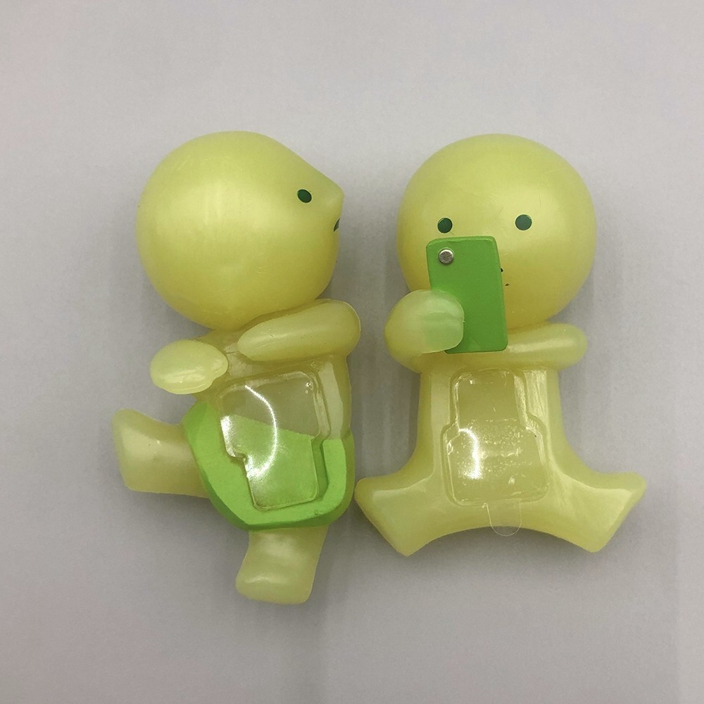 6Pcs Smiski Hipper Phone Dreams Smiski Glow in The Dark Figure ...