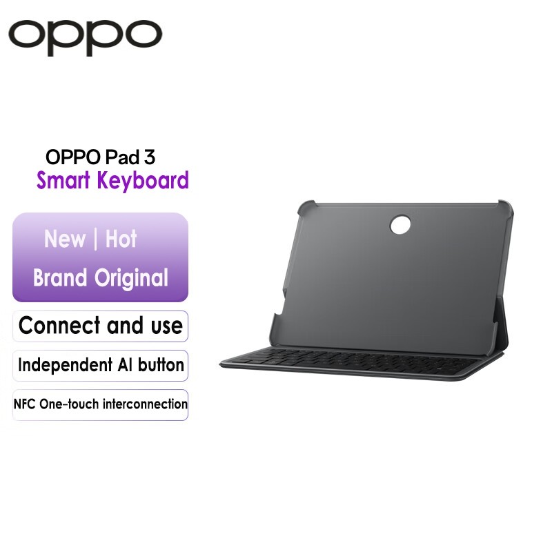 Original OPPO Pad 3 Smart Keyboard Compatible with OPPO Pad 3 Tablet ...