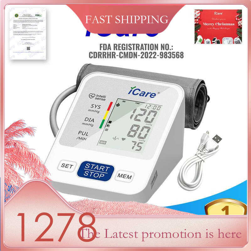 Icare Ck238 Automatic Blood Pressure Monitor Kit, Reliable And Accurate ...
