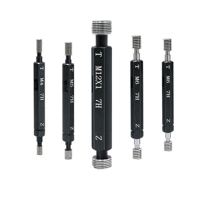 Metric 7H thread gauge Right hand Fine screw threaded plug gauges gages ...