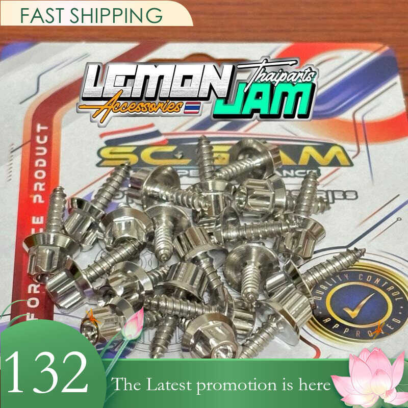 SC SIAM CNC HEAR 4X16 BODYSCREW CLICK BEAT , GENIO BODY BOLTS | Shopee ...