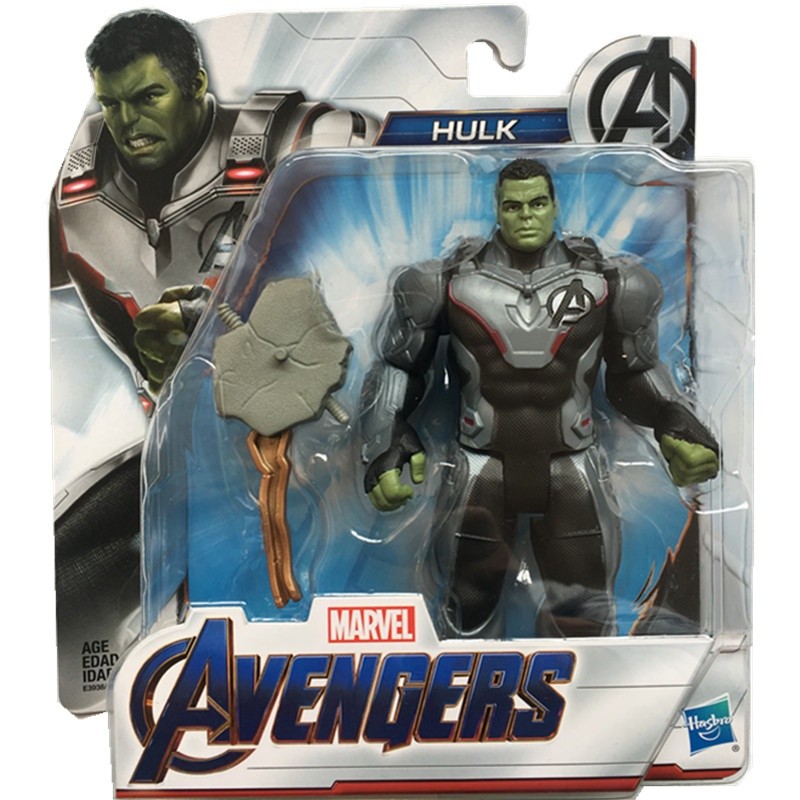 Hasbro Avengers 6 inch Thanos/Hulk Smart Iron Man/Captain America/Tree ...
