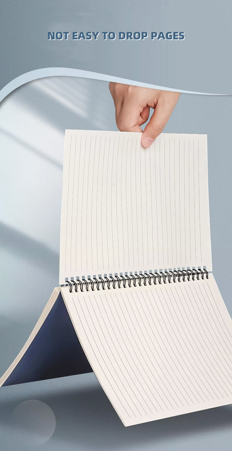 A5 Writing Notebook for grade 1-5 40 sheets Student Line Spiral ...