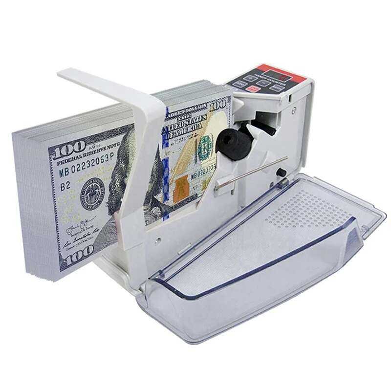 Portable 3 4 Mini Handy Money Counter Worlide Bill Cash Banknote Note ...