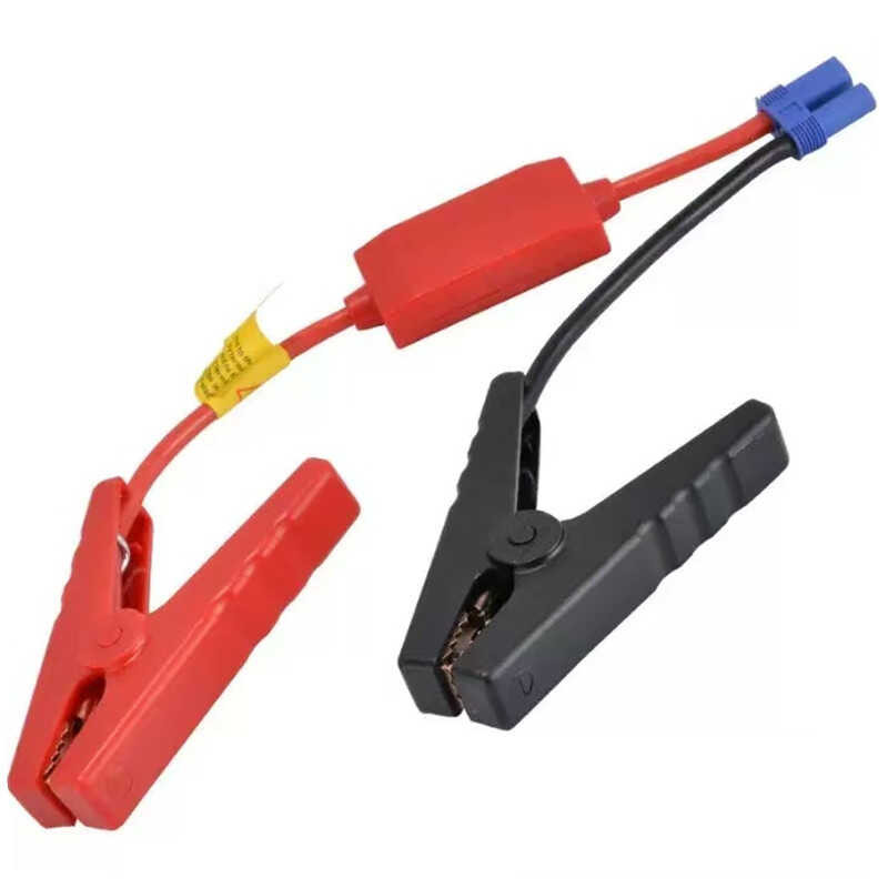Car mounted power bank with live wire, car emergency start power clip ...