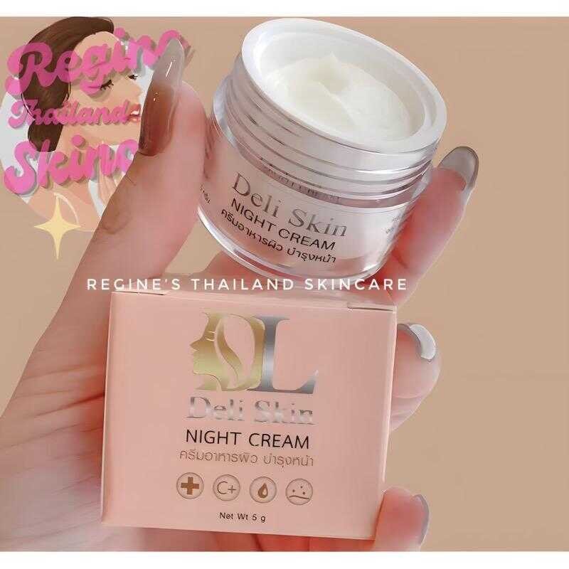 DELI SKIN NIGHT CREAM FROM THAILAND Skincare | Shopee Philippines