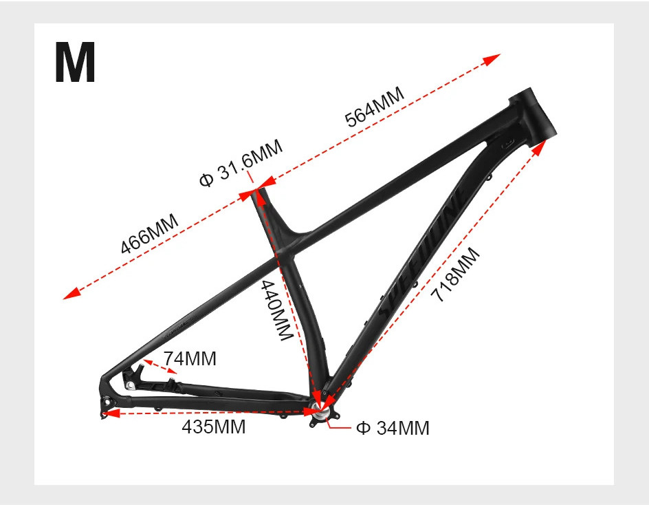 SPEEDONE Bicycle Frame 29er 148mm Aluminum 29 MTB Frame Tapered for ...