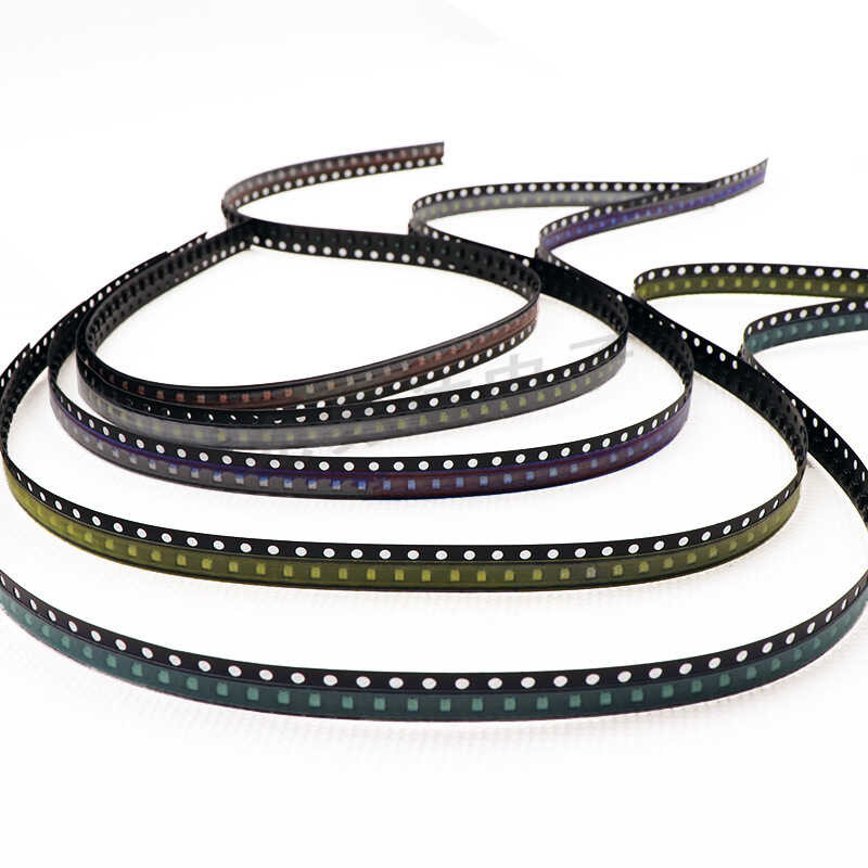 0805 SMT LED SMT luminous tube sample package, 100 pieces in 5 colors ...