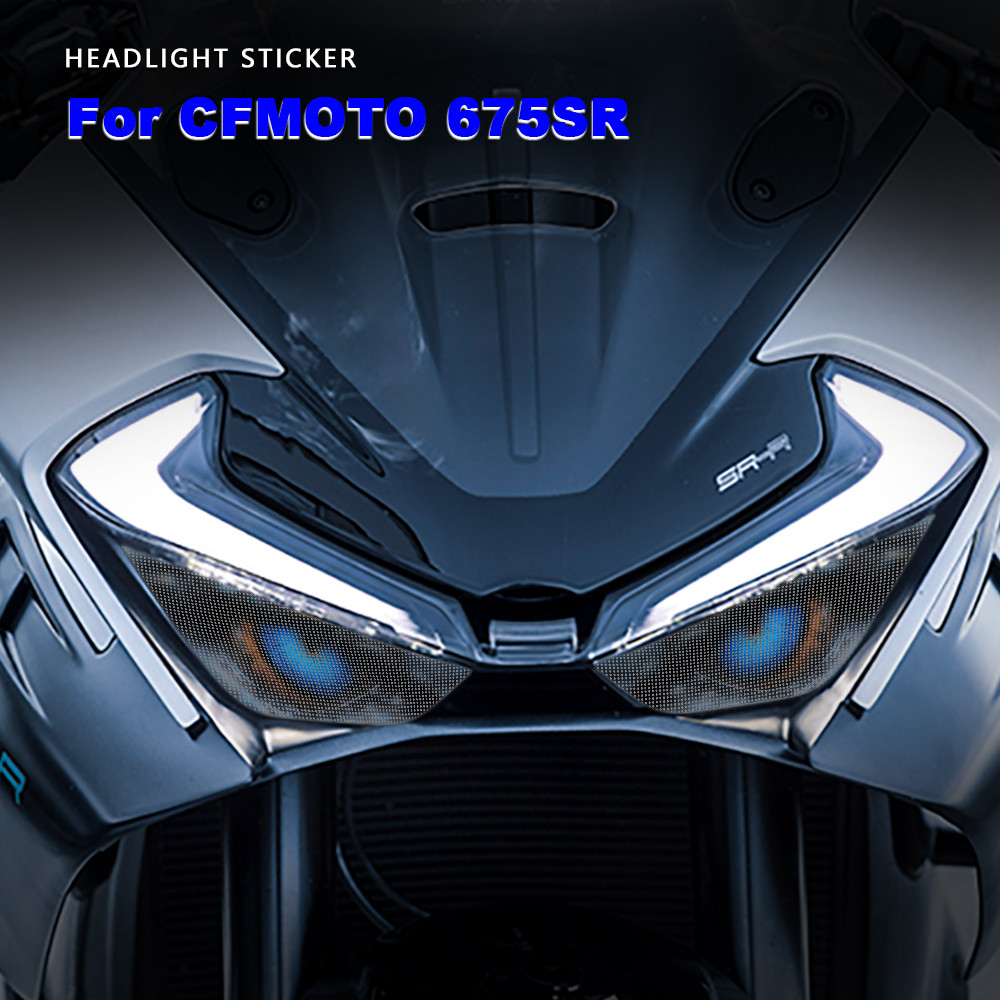 Waterproof Headlight Motorcycle Decals for Cfmoto 675SR CF Moto 675 SR ...