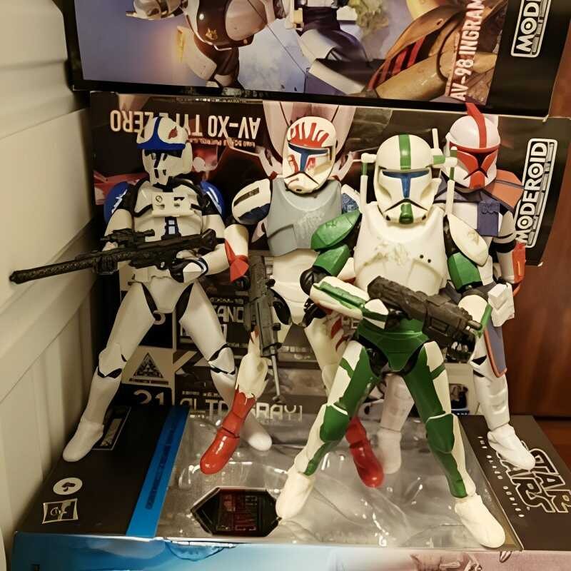 Wars Star Black Serie Sev Clone Commander Republic Commando Rc-1207 ...