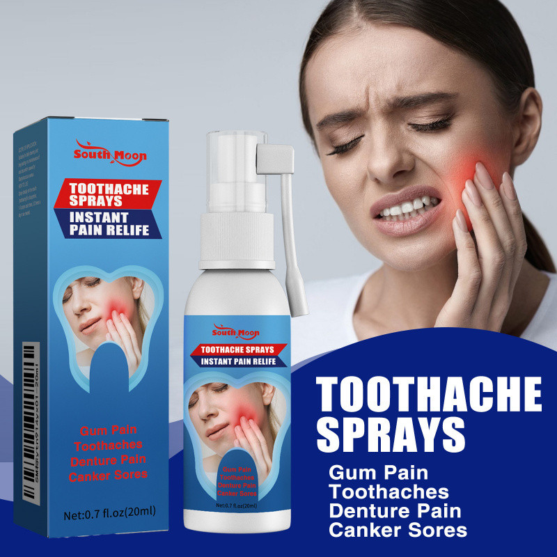 Instant Tooth Pain Relief Spray Effective Treatment Teeth Pain Swell ...