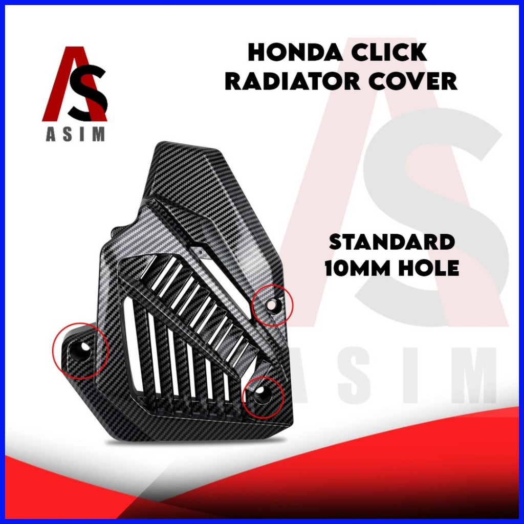 ஐ ASIM RADIATOR COVER For VARIO125/HONDA CLICK SEC RAVEN CLICK 125i ...