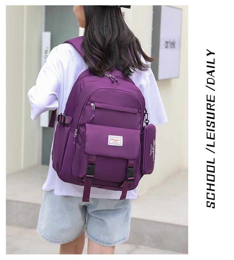 YOYO Fashion Waterproof 2 in 1 Large Capacity Women Backpack Multilayer ...