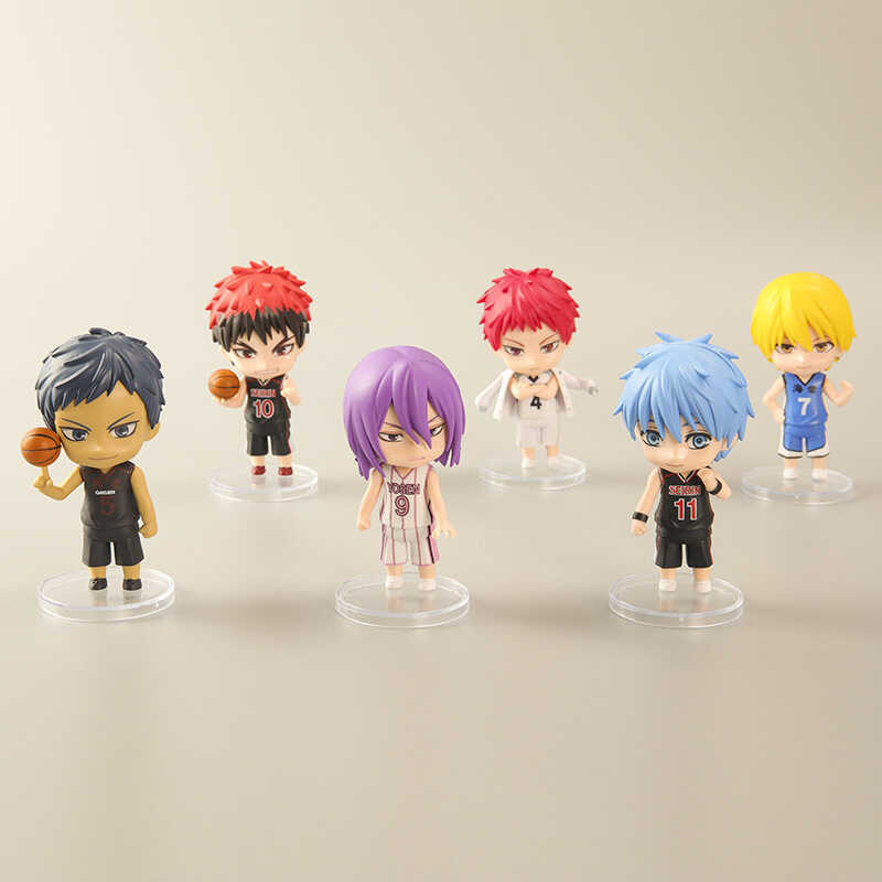 6 Black ♡ Boy Basketball Handmade Anime Qingfeng Huo en Daiwo Ziyuan ...