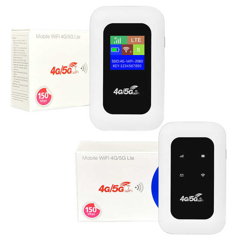LTE 4G Mobile With SIM Card Slot 150Mbps Mini Outdoor Hotspot Portable ...