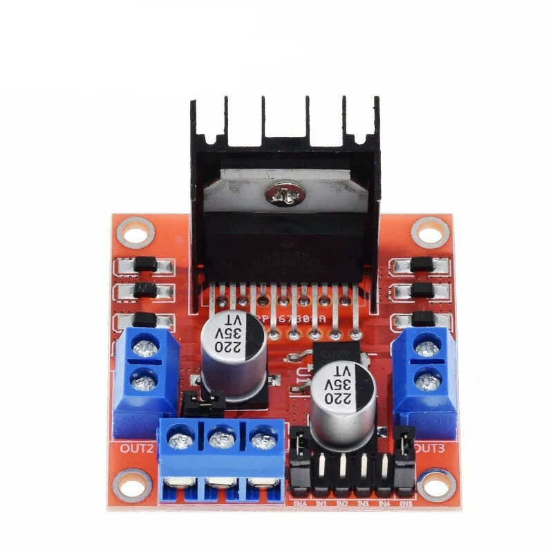 L298N motor drive board module DC stepper motor robot intelligent ...