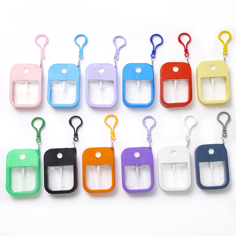38ml Mini Card Type Spray Bottle with Keychain Travel Portable Sub ...