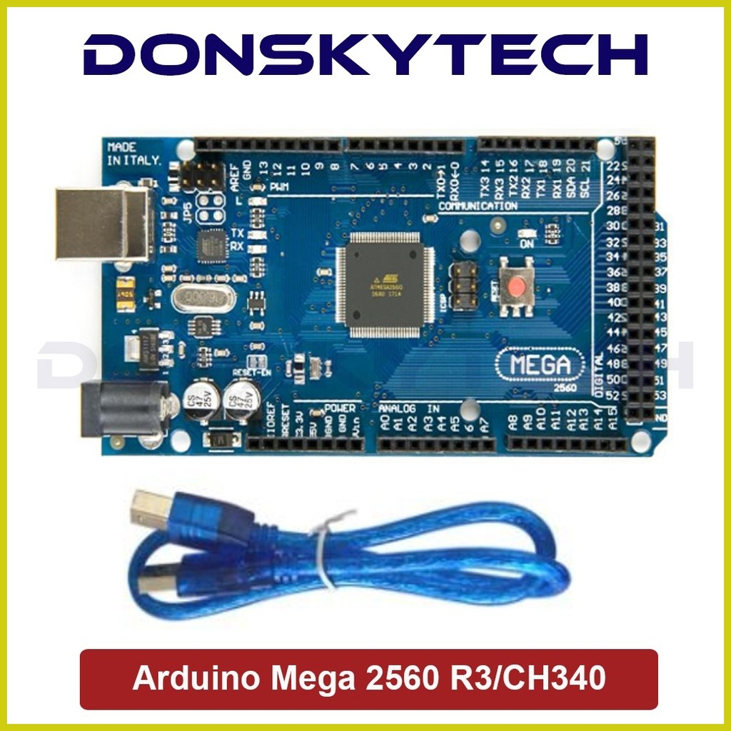 Arduino Mega 2560 R3 CH340 Motherboard Compatible with Arduino Mega2560 ATMEGA2560 CH340G HIG ...