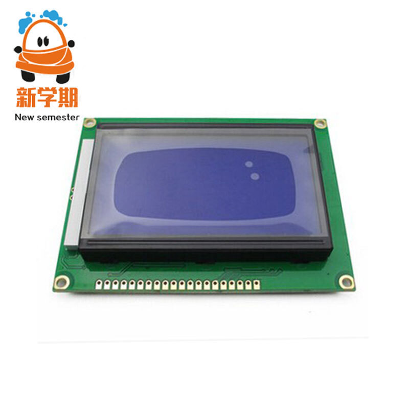Blue/yellow green screen 1602A/204A/12864A/B LCD screen 5V LCD with ...