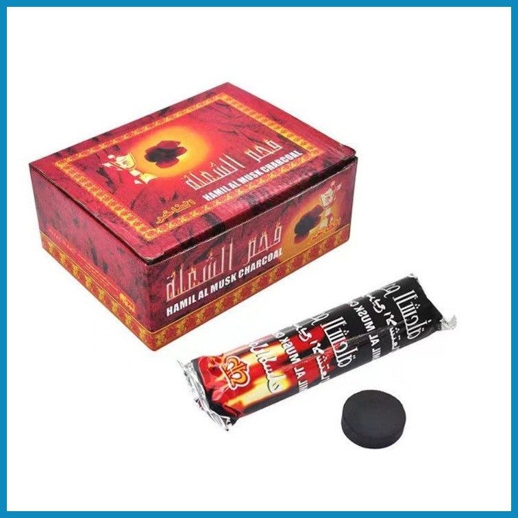 80 Pcs.box BBQ Smokeless Special carbon for barbecue hot pot Charcoal ...
