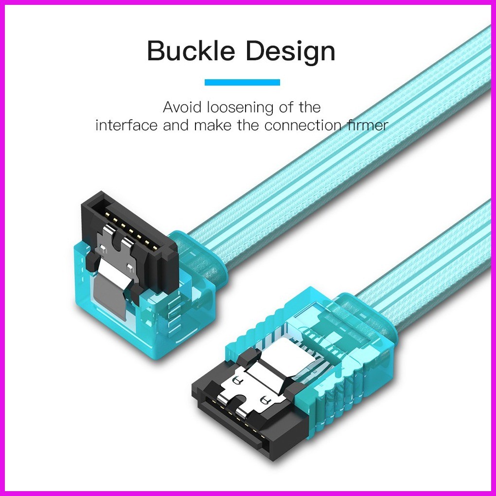 ☸ Vention SATA Cable 3.0 to Hard Disk Drive SSD HDD Sata 3 Straight ...