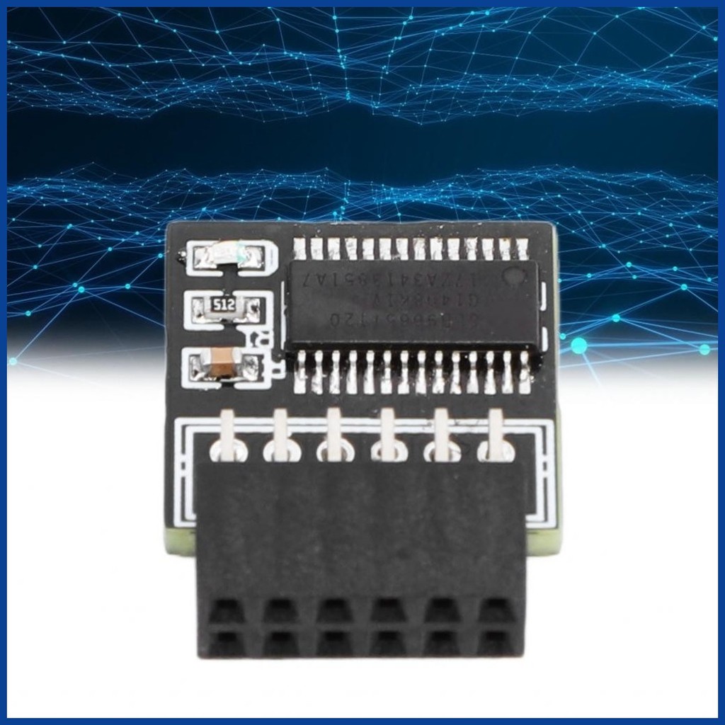 Newlanrode TPM2.0 Module TPM 12Pin SPI for SLB9665 Safe GC S Ek OLo ...