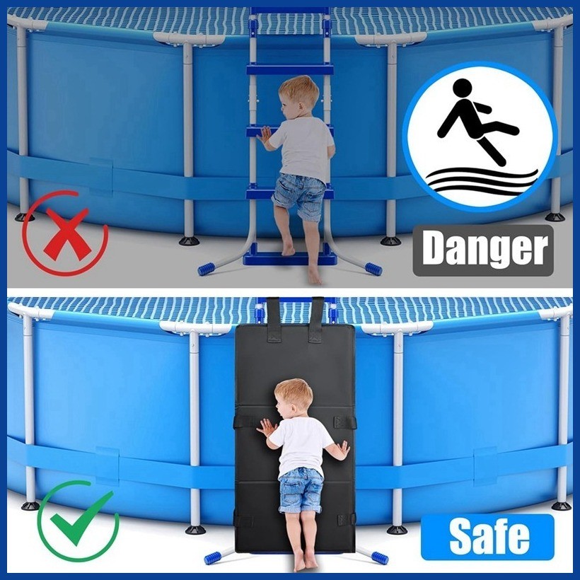 Pool Ladder Guard , Pool Ladder Cover to Prevent Children From Climbing ...