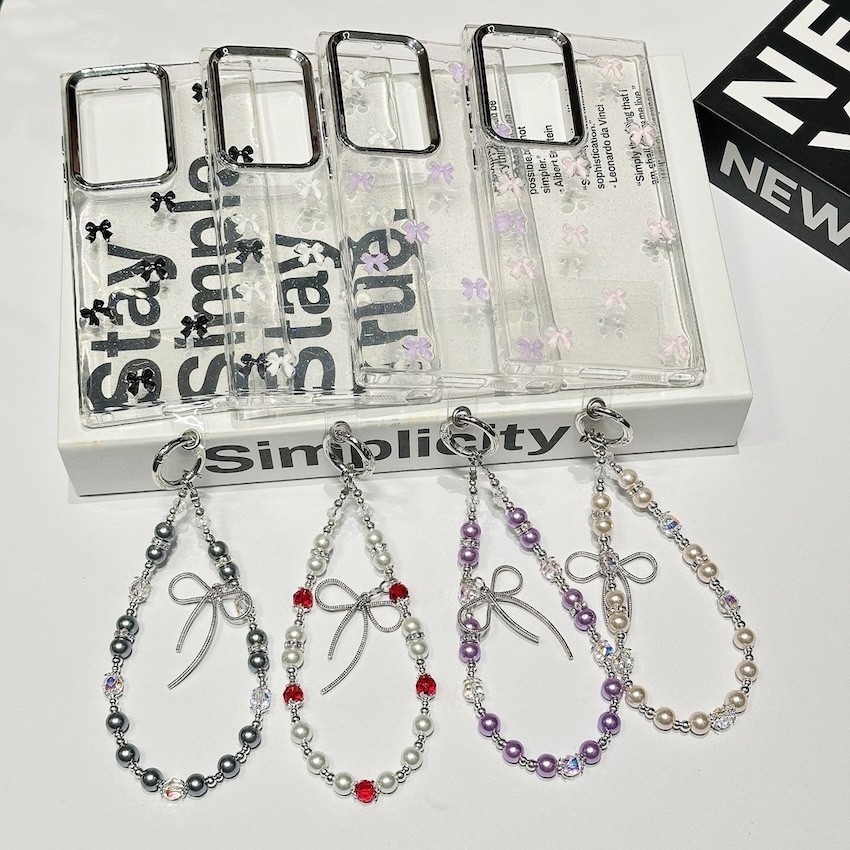 [Case+Chain] For Samsung Galaxy S24 FE S25 S23 S22 Plus Ultra A14 A15 ...