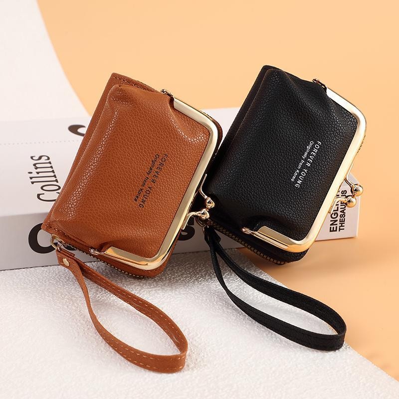 UISN #1097 PU Leather Cute University Students Card Holder Wallets Coin ...