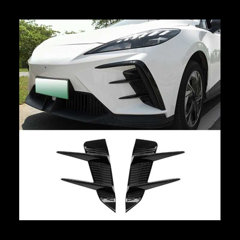 Front Car Bumper Spoiler Side Air Vent Cover Trim Para Sa MG 4 Mg4 EV ...