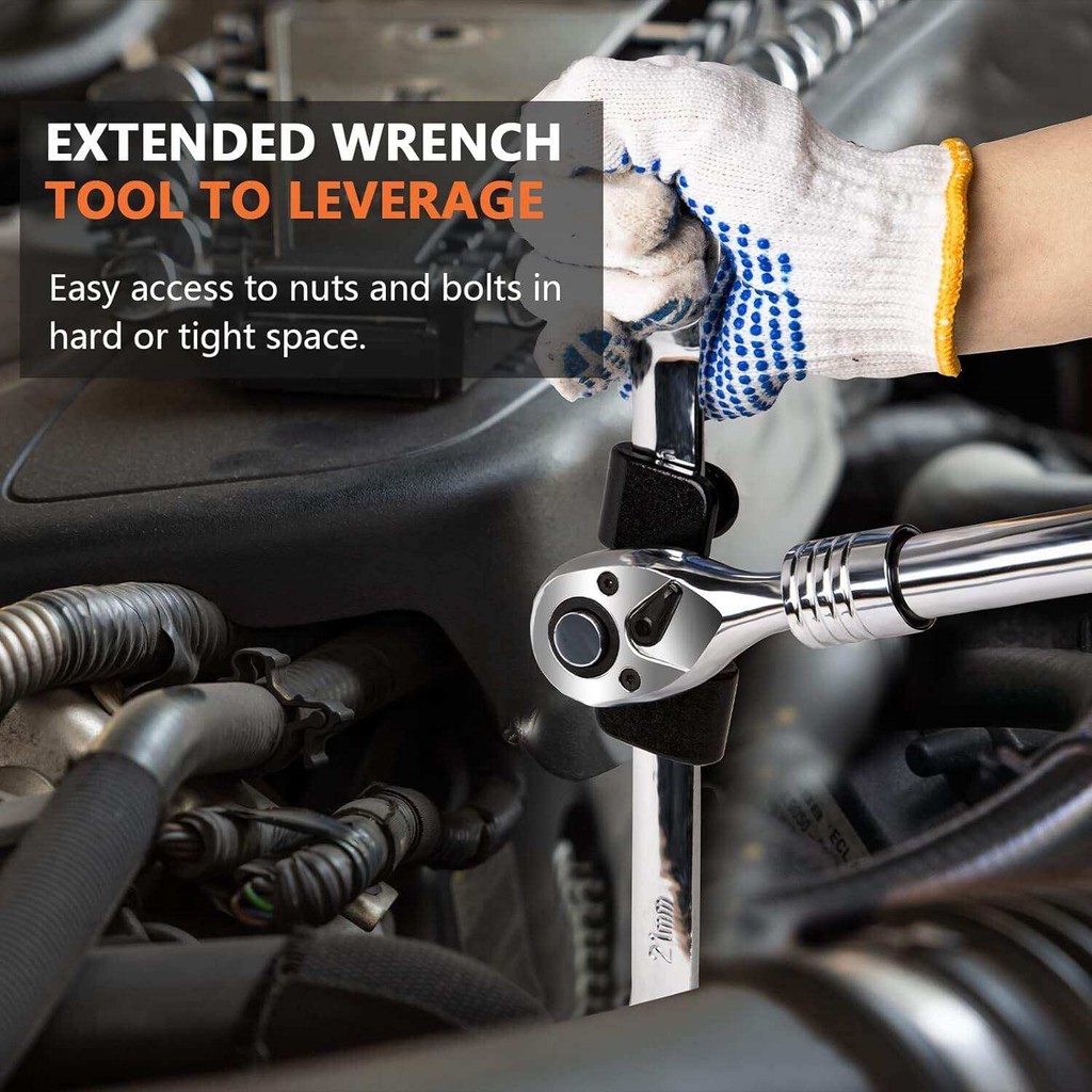 Universal Wrench Extender Adaptor Wrench Extension Tool Wrench Extender ...