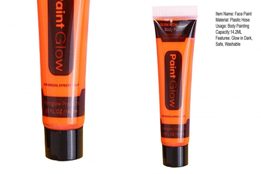 BEA_ Fluorescent Face Paint Cosplay Face Paint Neon Face Paint Glow in ...