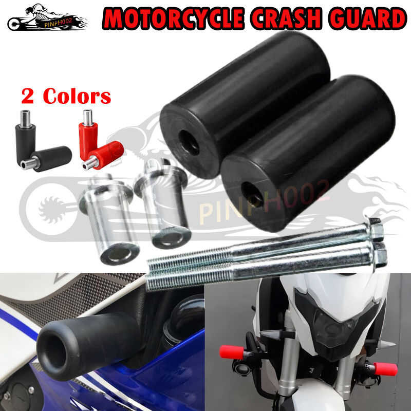 2 COD Pinph PCS Motorcycle Universal Slider Bolt Crash Guard（Black ...