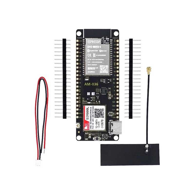 V1.4 T-Call ESP32 Wireless SIM Card SIM800L Module And GSM/GPRS Antenna ...
