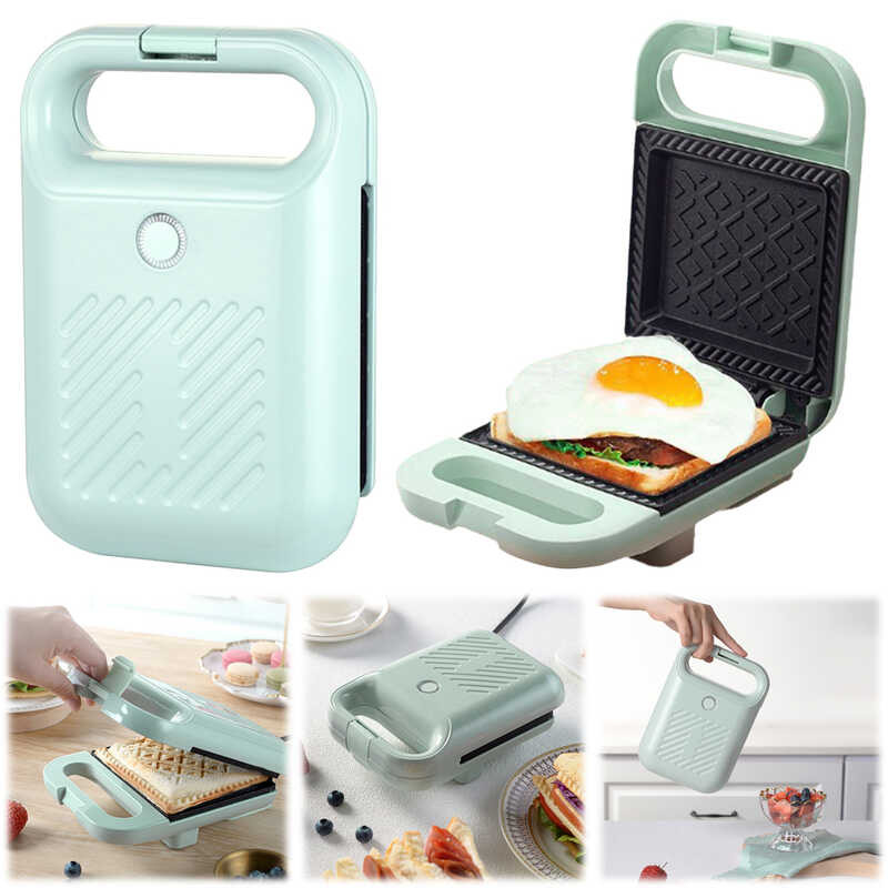 Maker Electric Sand Bread Presser With Non-Stick Coating Panini Press ...