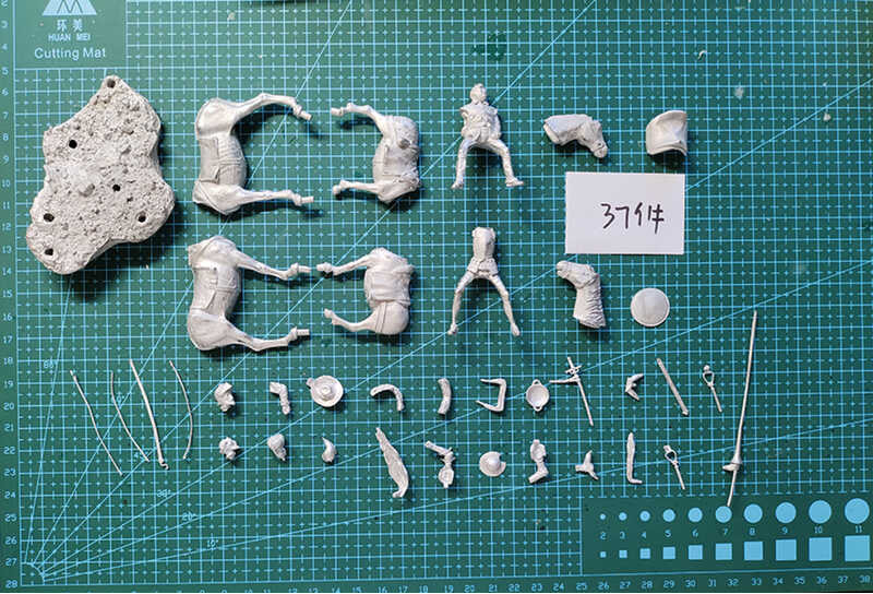 1/32 Uambled 54Mm Sinaunang Sundalo Don Quixote At Sancho · Resin ...
