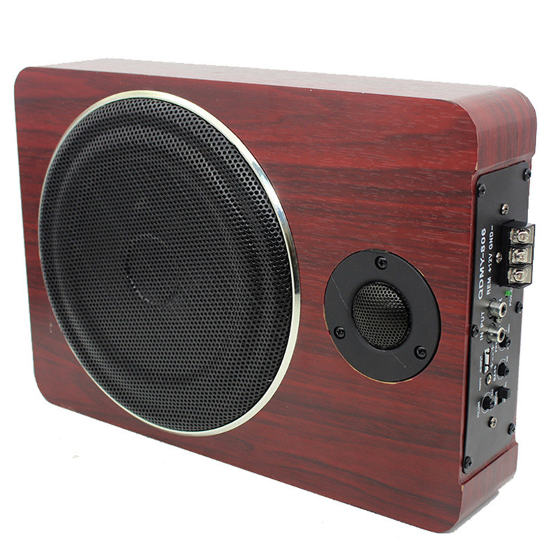 8 In 12V Ultra-thin Car Audio Subwoofer With Built-in Treble Suitable ...