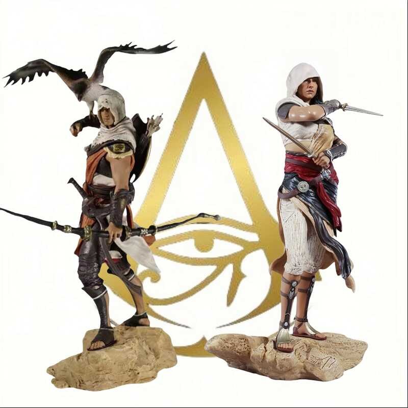Game Assassins Creed Origins Action Figure Kenway Connor Bayek Aya ...