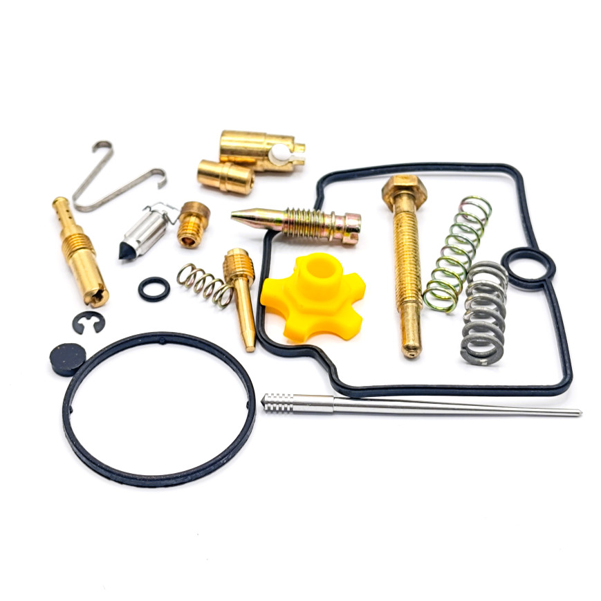 28mm Carburetor Repair Kit – Jets, Gaskets, Needle for Roundslide Carb ...