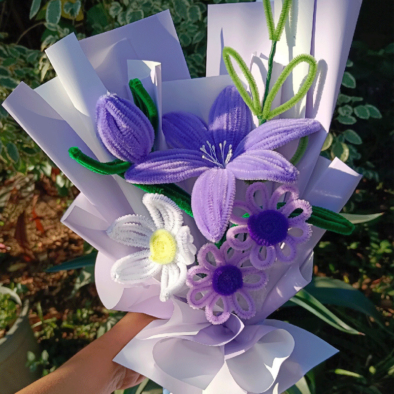 5pcs Bouquet Wrapping Paper Beautiful Waterproof Floral Paper DIY ...