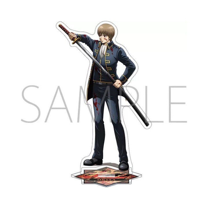 Gintama Yoshiwara in Flames Exhibition Acrylic Standee - Gintoki Sakata ...