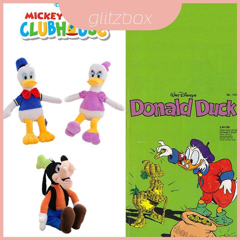 Soft And Cute Stuffed Animals Mickey Mouse Goofy Daisy Duck And Pluto ...