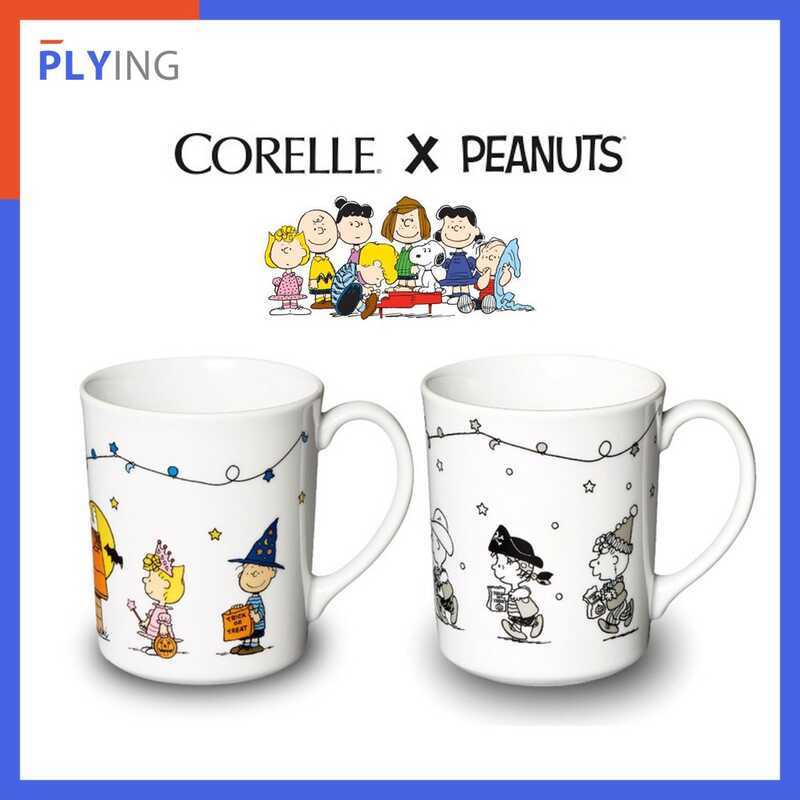 2A2 [Corelle] CORELLE X PEANUTS Mug Cup 295Ml 2Type(Snoopy The Home ...
