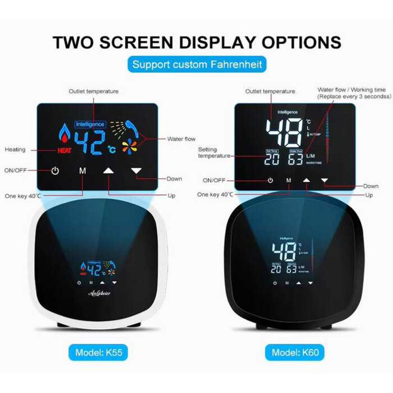 Fast and Easy Concealed Installation Hotel Bathroom Instant Heater ...