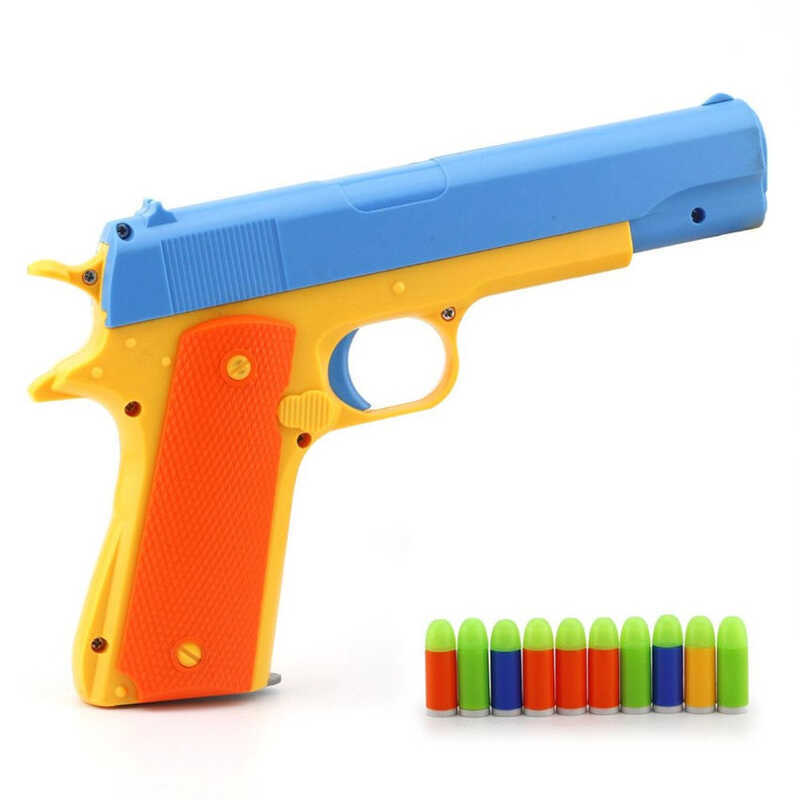 Dynamax Blaster Cool Toy Gun, Ejecting Magazine, Slide Action Nerf F86 ...