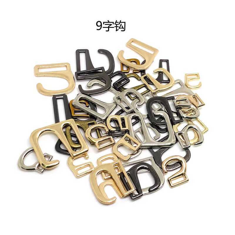 9-shaped Hook Women's Sandals Accessories Metal Leather Shoes Anti-drop ...