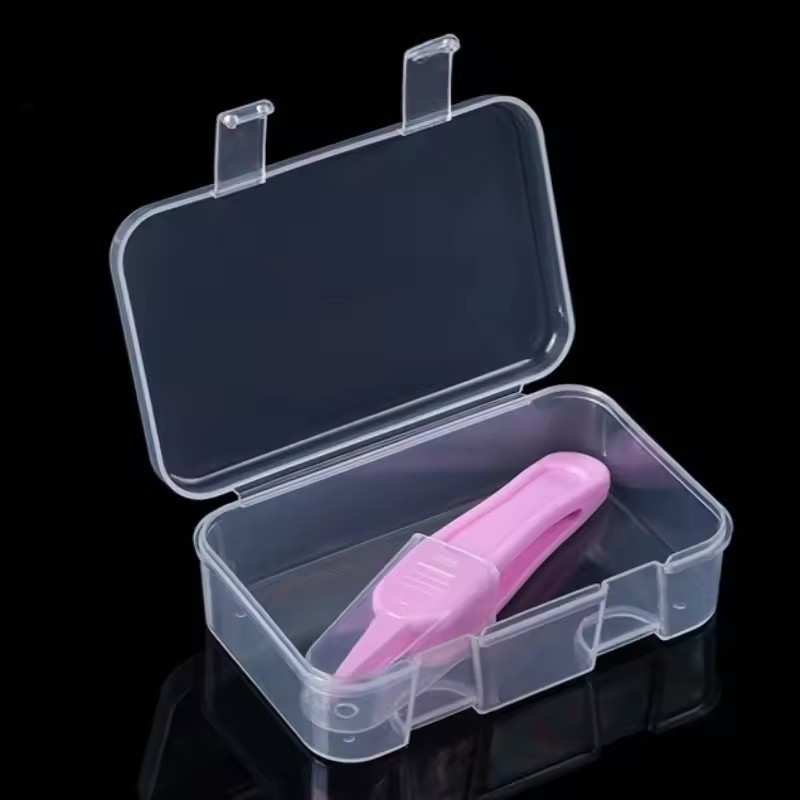 1/3/5Pcs Jewelry Storage Box with Lids / Rectangle Empty Plastic Boxes ...