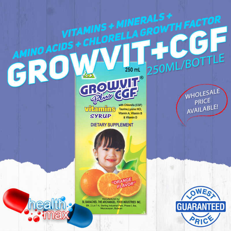 Cherifer LIKE GROWVIT CGF Vitamins Minerals Amino Acids + Chlorella ...