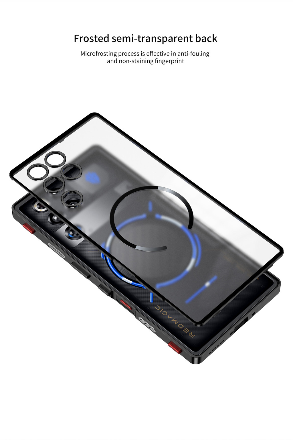 High-Grade For Nubia Red Magic 11 Pro + Plus 5G Magnetic Case Phone ...