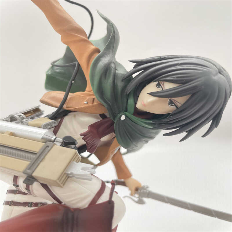 1 ARTFX Attack On Titan Tree Stump Mikasa Ackerman Soldier Boxed ...
